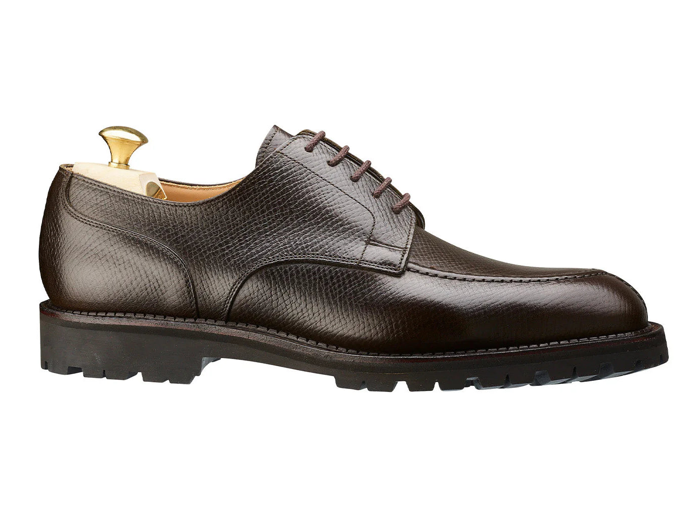 Denver Dark Brown Hatch Grain [PRE-ORDER] – Double Monk