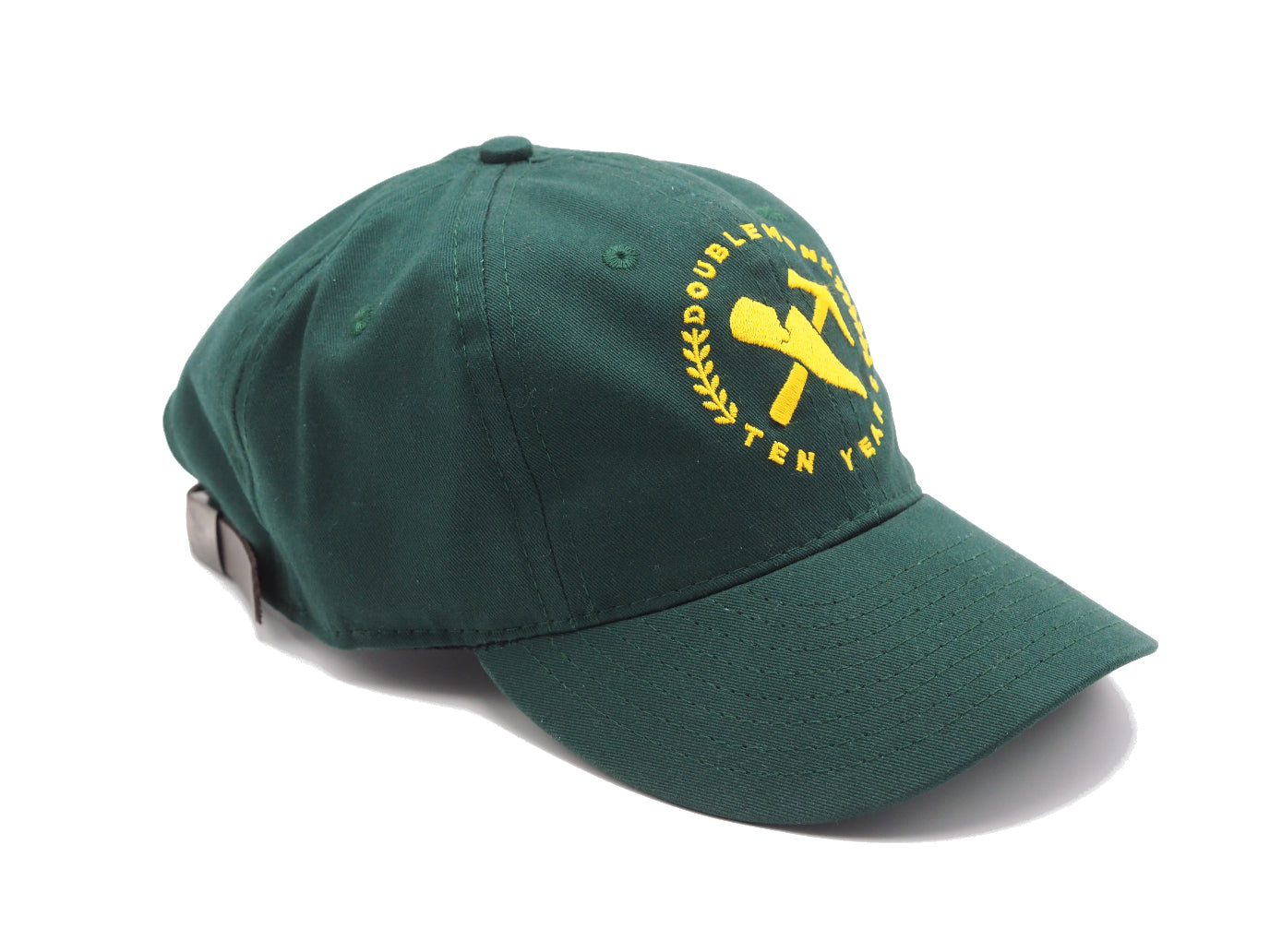Double Monk Anniversary Cap Green Gold