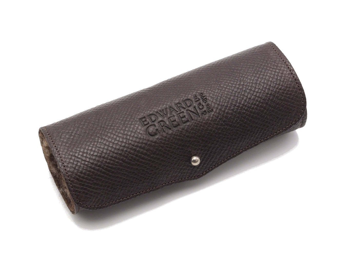 Edward Green Polishing Mitt Dark Brown Utah – Double Monk