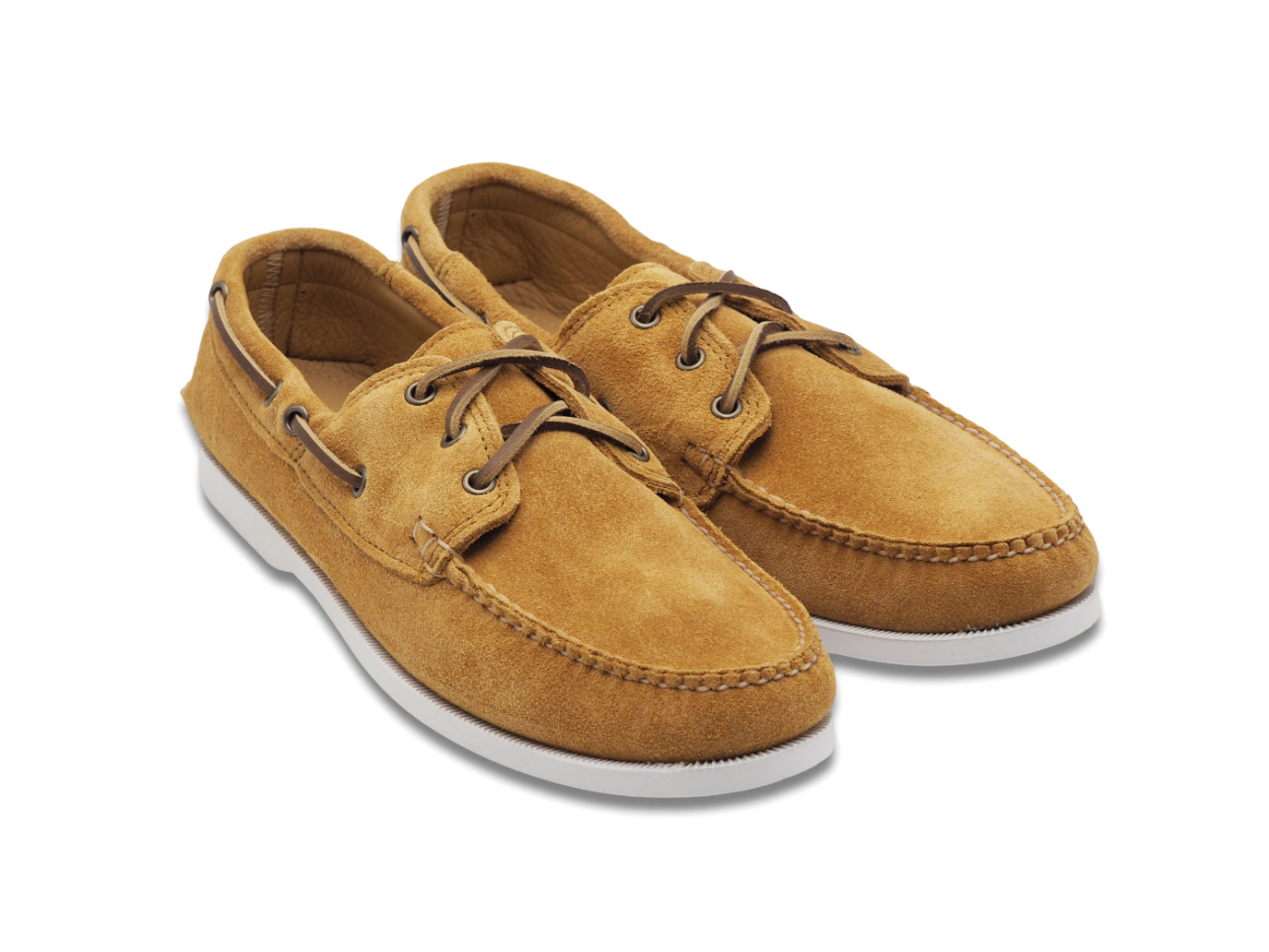 Classic Boat Shoe Peanut Suede – Double Monk