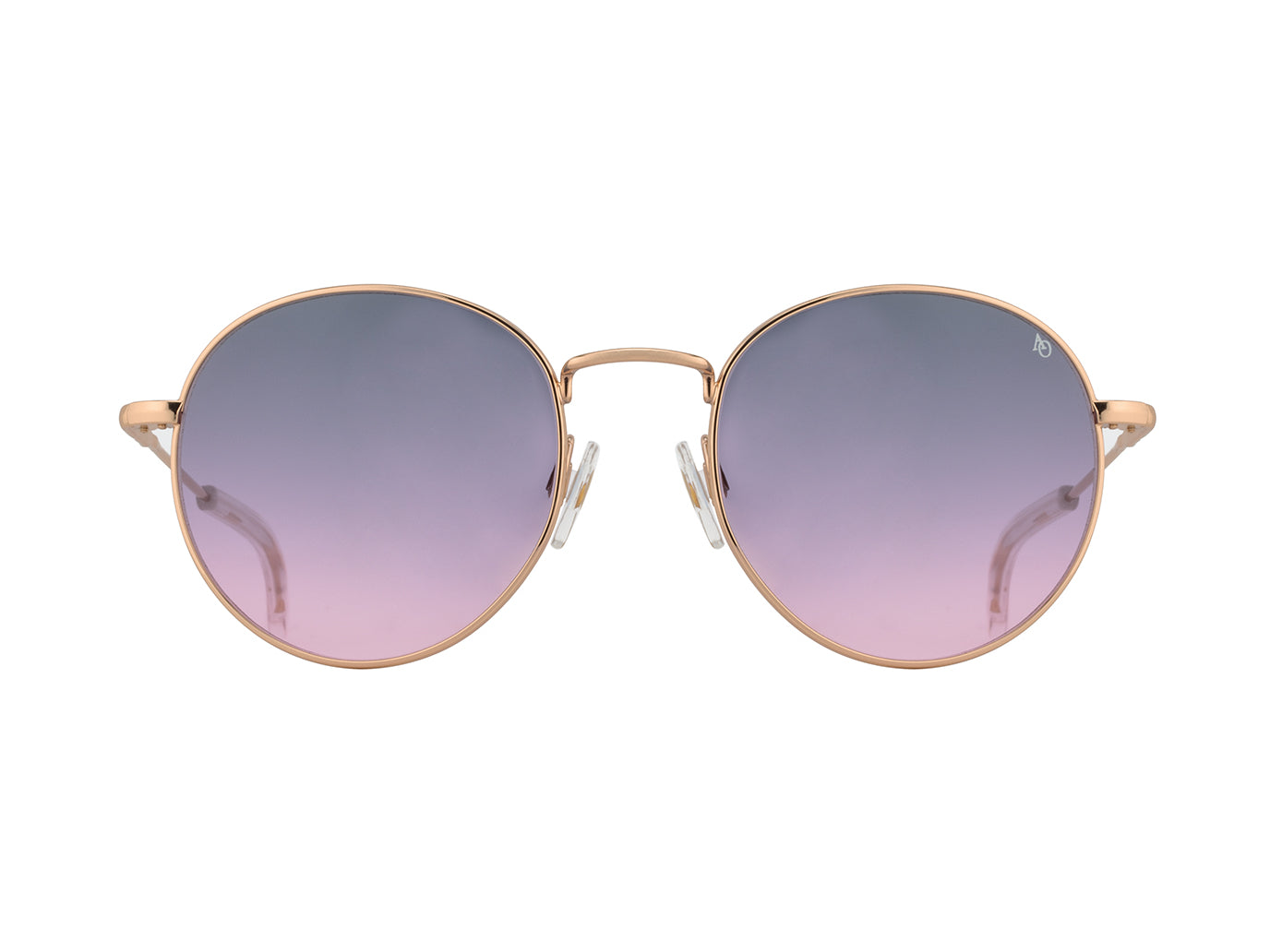 American Optical AO-1002 Rose Gold Pink Gradient Lens – Double Monk