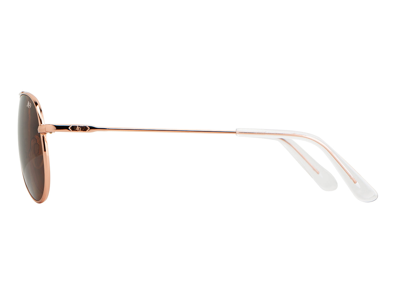 American Optical General Rose Gold Brown Glass Lens – Double Monk