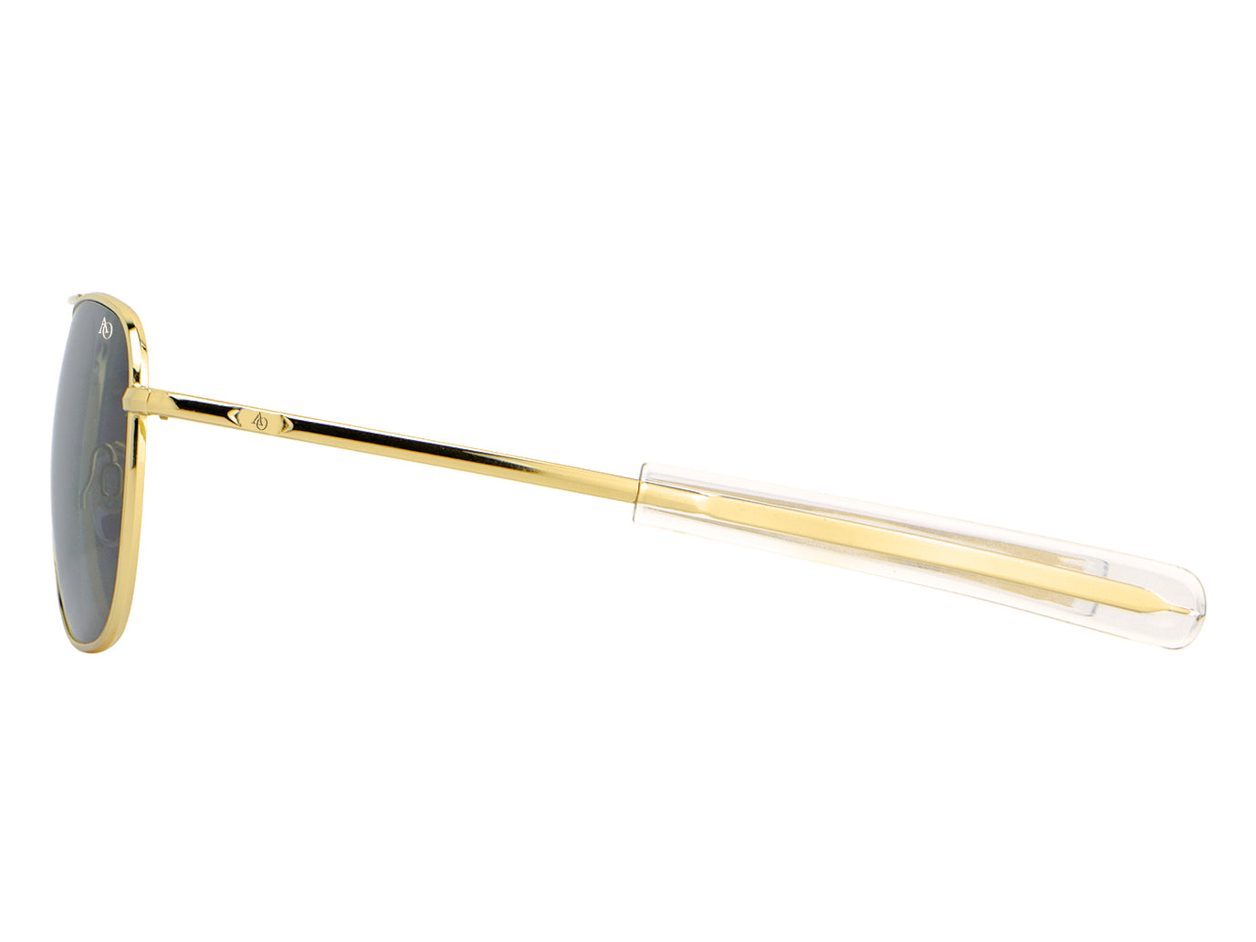 American Optical Original Pilot Gold Grey Glass Lens – Double Monk