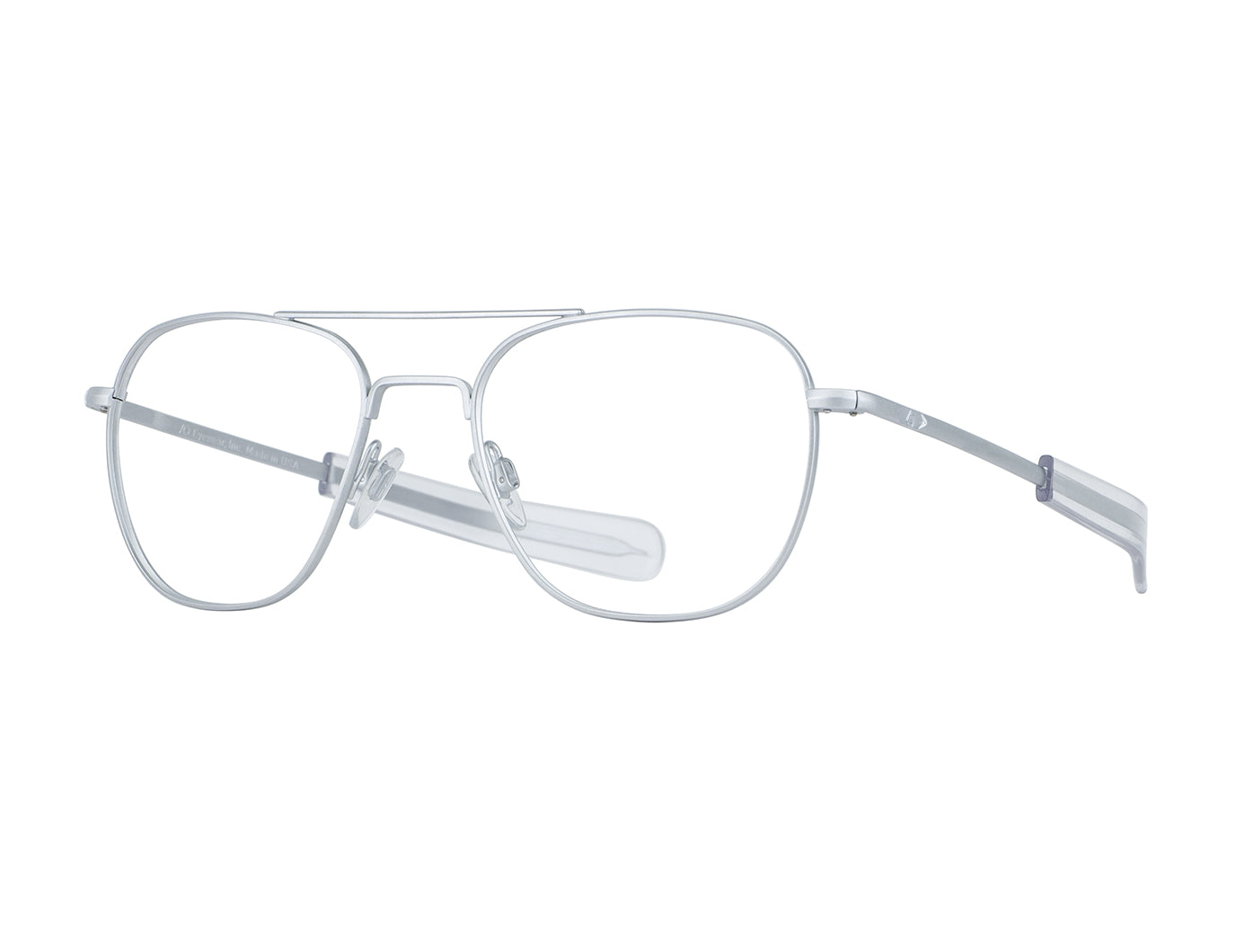 Original Pilot Matte Silver Frame Only – Double Monk