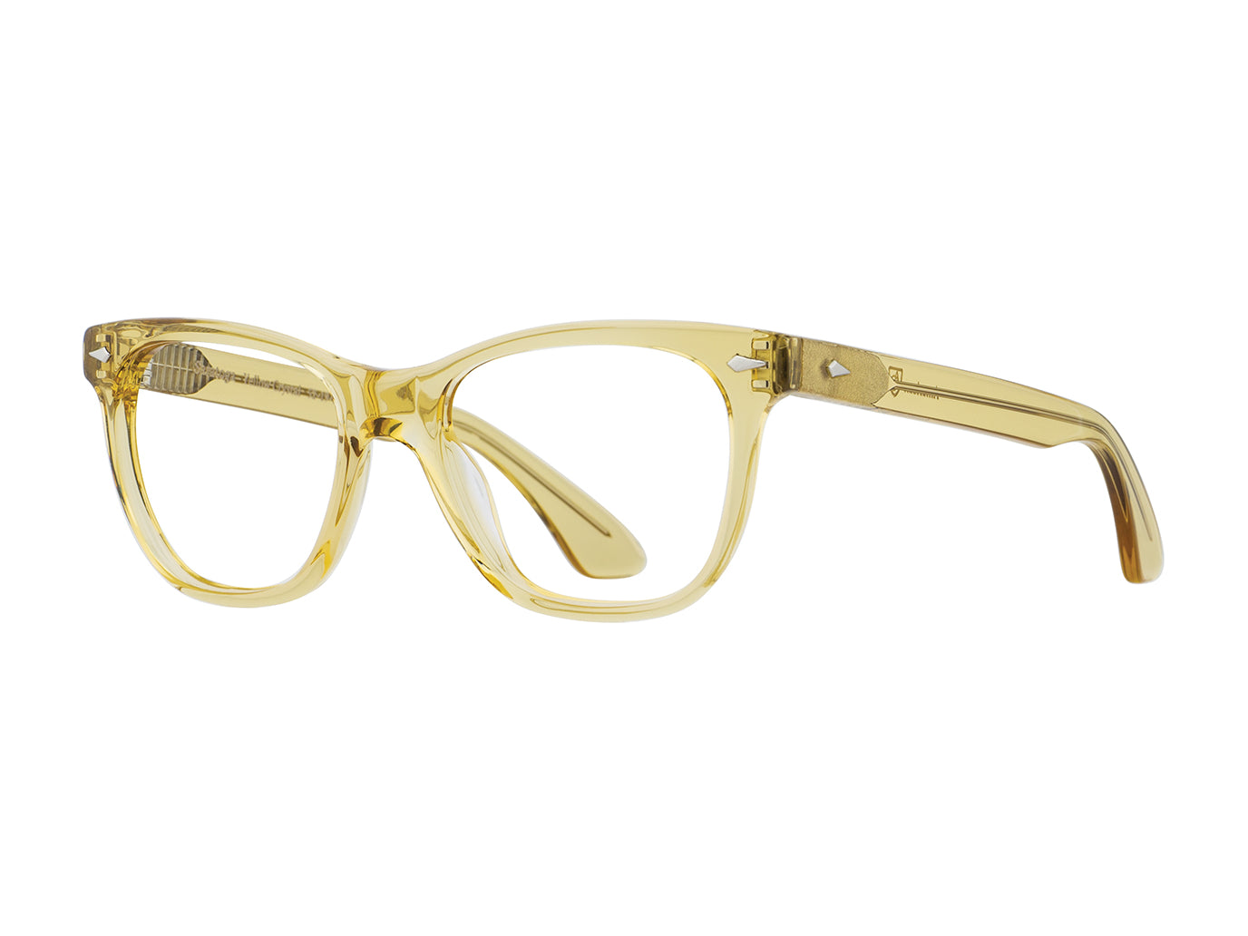 Saratoga Yellow Crystal Frame Only – Double Monk