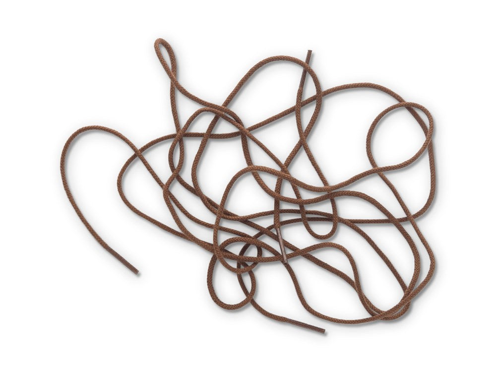 Round Cotton Laces 130cm Tan – Double Monk