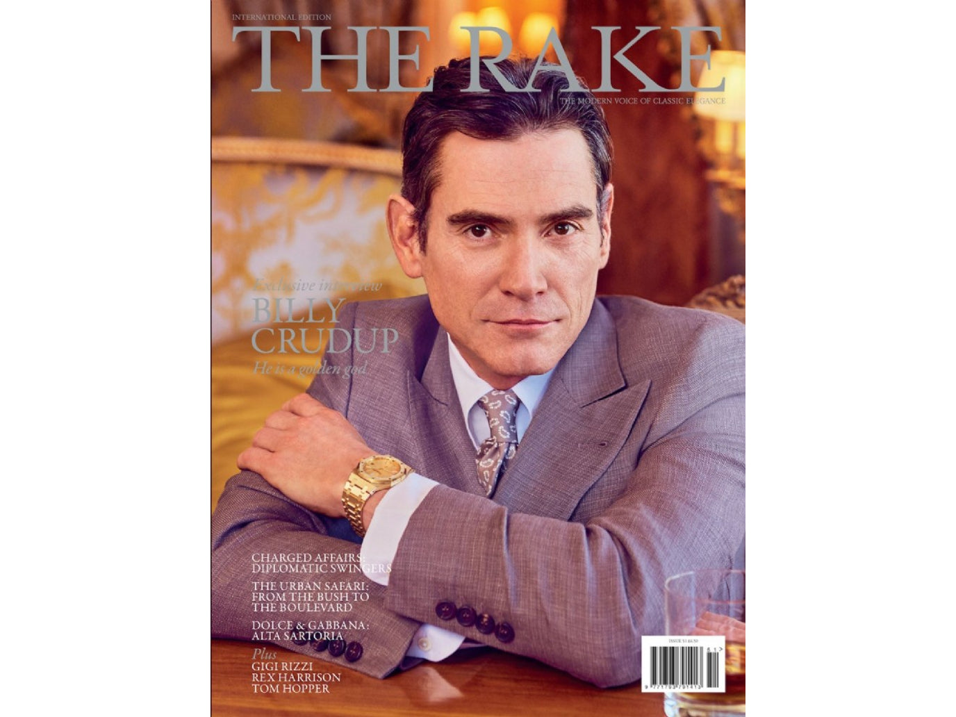The Rake Issue 51 Billy Crudup – Double Monk